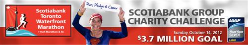 2012 Scotiabank Charity Challenge at the Scotiabank Toronto Waterfront ...